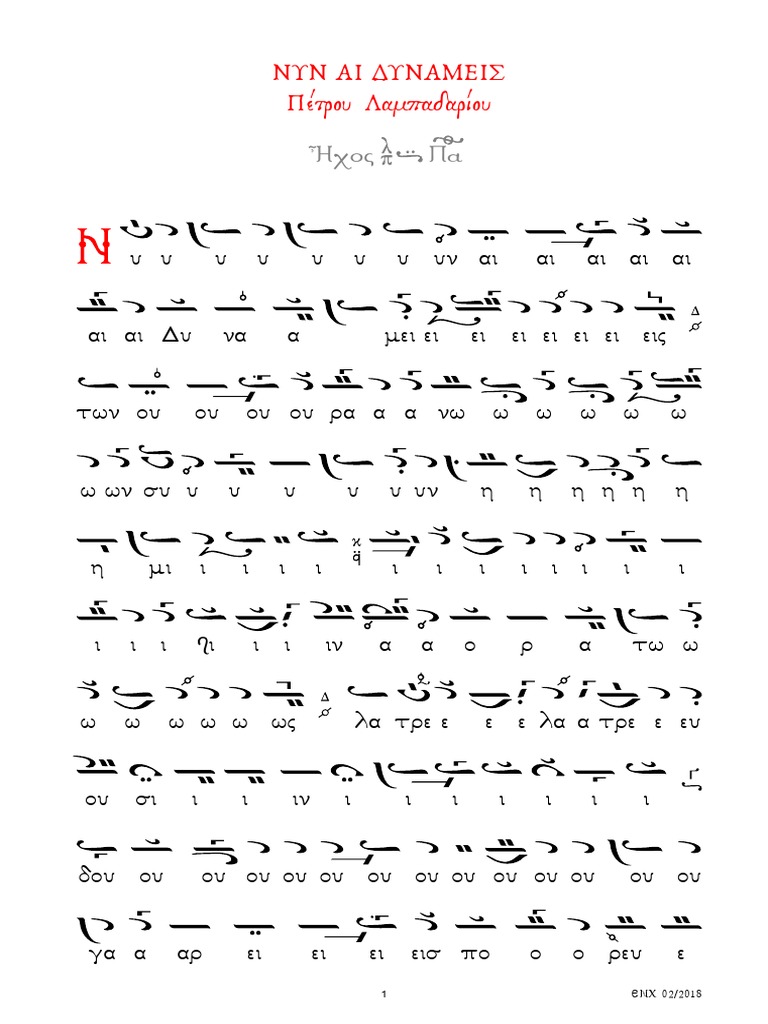 Νυν-αι-δυνάμεις-πλ.Β΄ | PDF