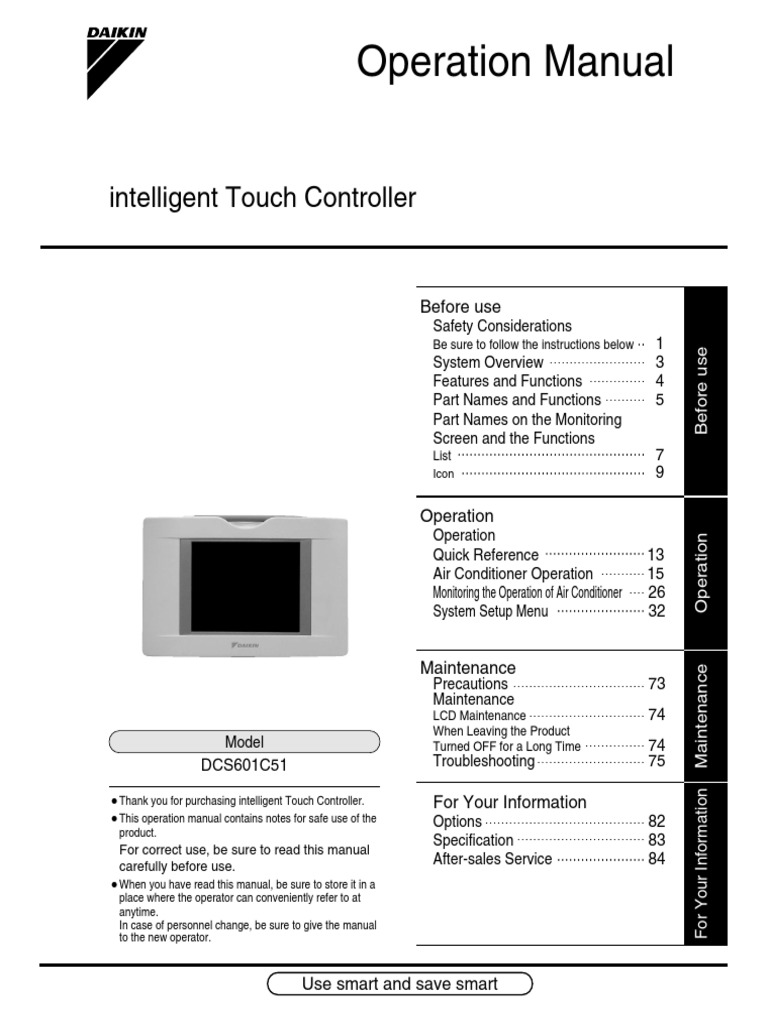 DCS601C51 - ITC - Operation Manuals - English | PDF | Icon (Computing) | Fuse (Electrical)