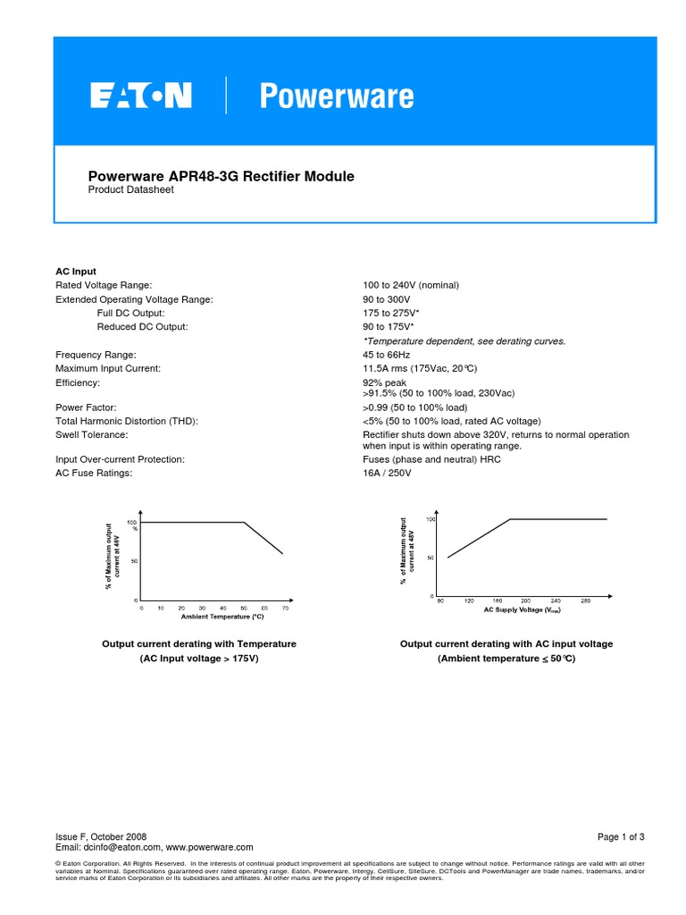 APR48-3G F Datasheet | Download Free PDF | Rectifier | Alternating Current