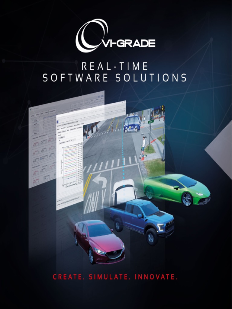 VI Grade Real Time Software Brochure EN | PDF | Simulation | Real Time Computing