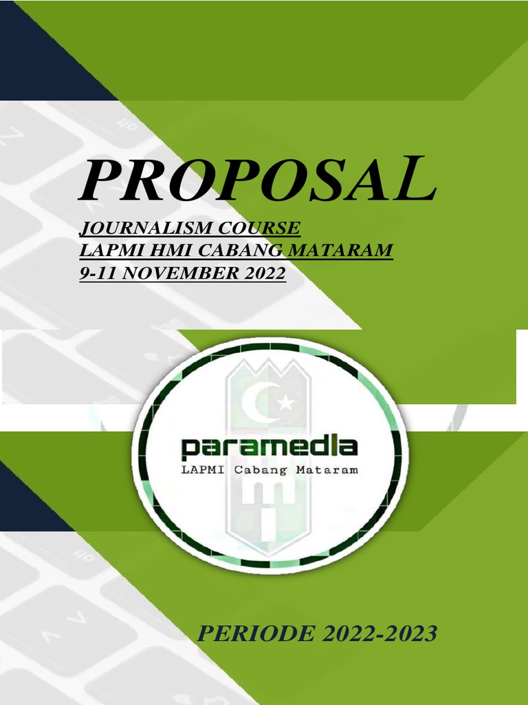 Proposal Journalism Course Lapmi Hmi Cabang Mataram - 071549 | PDF Proposal Journalism Course Lapmi Hmi Cabang Mataram - 071549 | PDF