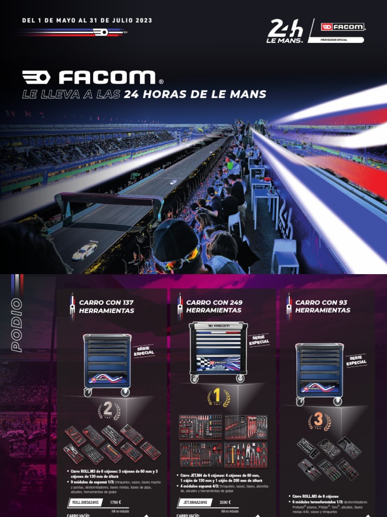 Triptico FACOM - ES | PDF | Equipo | Herramientas