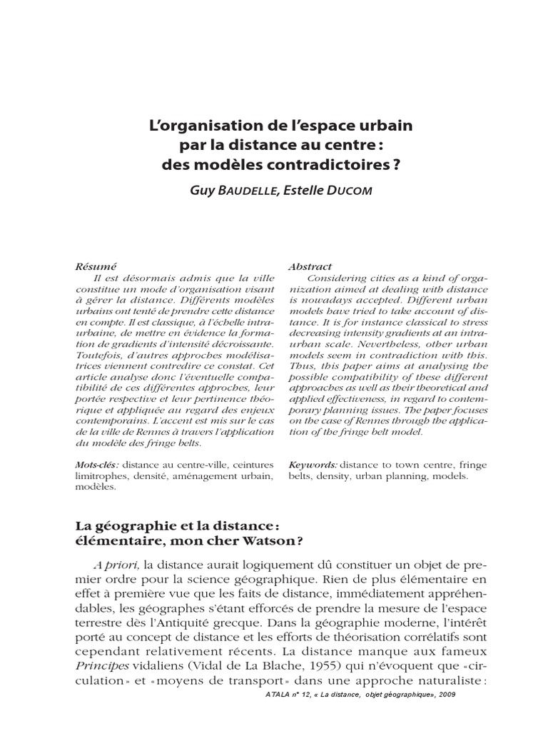 Baudelle Atala 12 | PDF | Sciences sociales