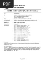 AC - 120-Guidance For Developing and Approval of Aircraft MMEL and MEL ...