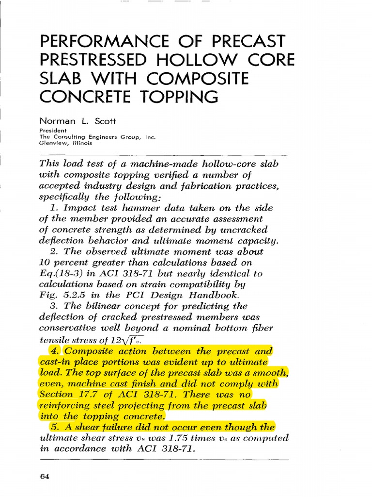 PCI Journal Page 64 | PDF