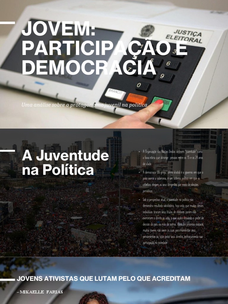 Jovem - Participação e Democracia-1 - 230426 - 170609 | PDF