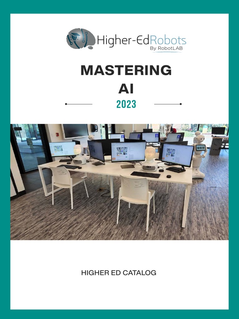 2023 Higher-Ed Final Catalog-Updated | PDF | Robotics | Robot