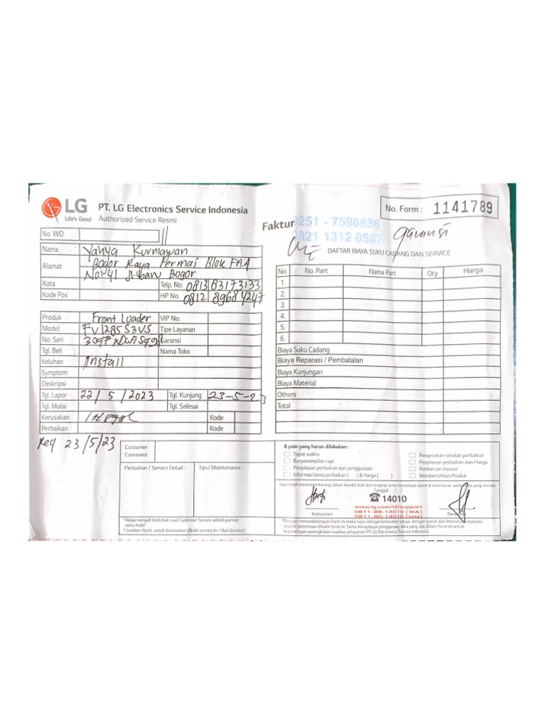 ) LG PT. LG Electronics Service Indonesia 2 | PDF