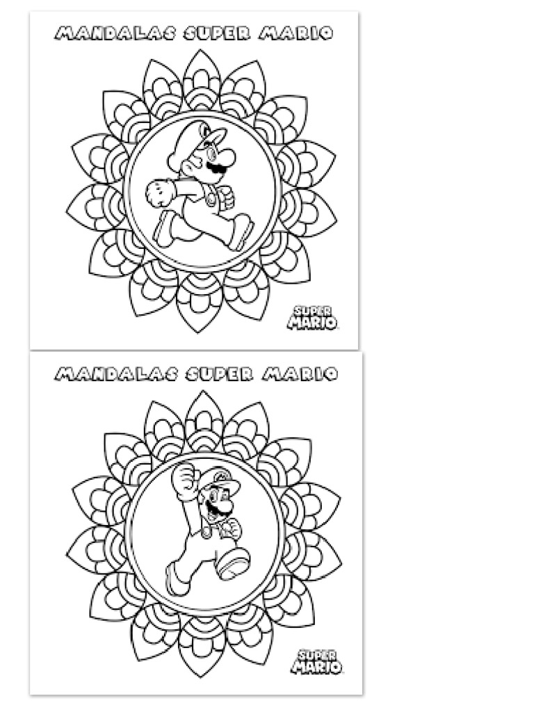 Mandala Mario Bros | PDF
