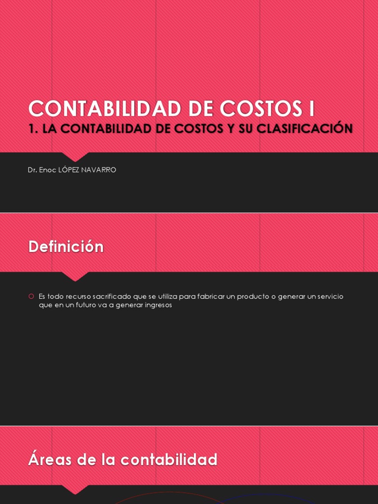 Definiciones 2023 | PDF | Contabilidad | Costo