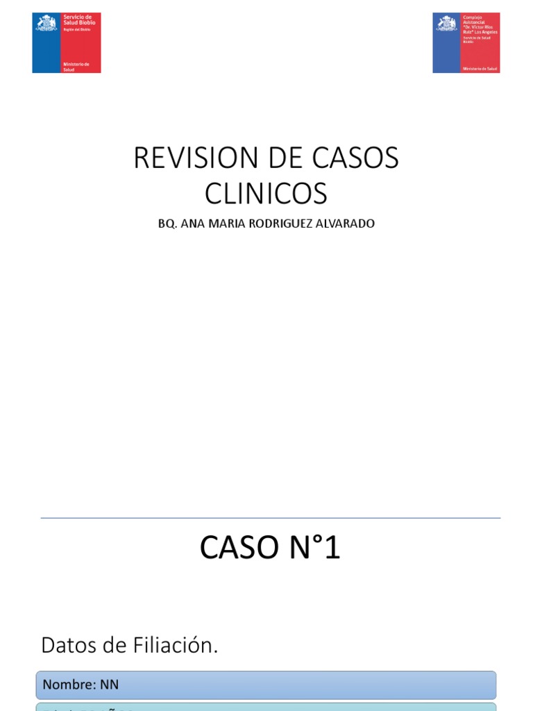 Casos Clinicos | PDF | Medicina CLINICA | Especialidades Medicas