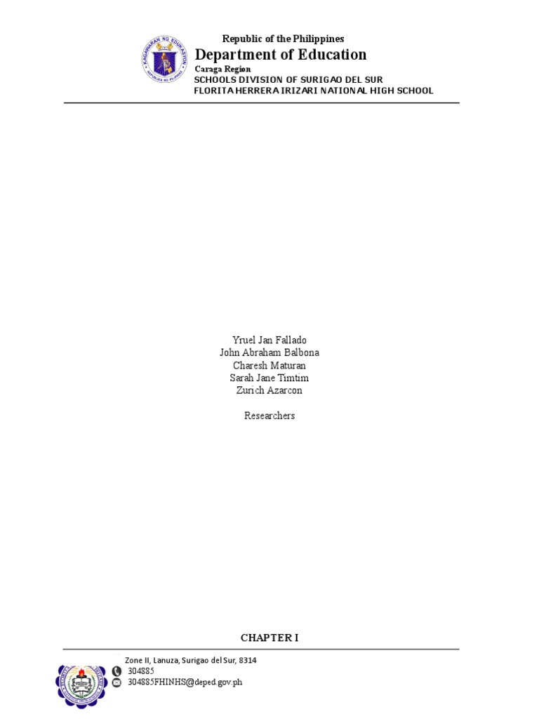 Student's Perception On Internet Dependency | PDF Student's Perception On Internet Dependency | PDF