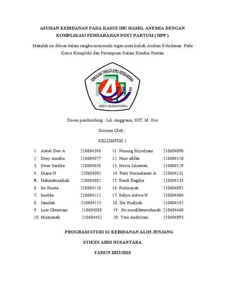Pertemuan 5. Dari Elearning Bu Lili Farlikhatun | PDF | Kesehatan Holistik | Sains & Matematika