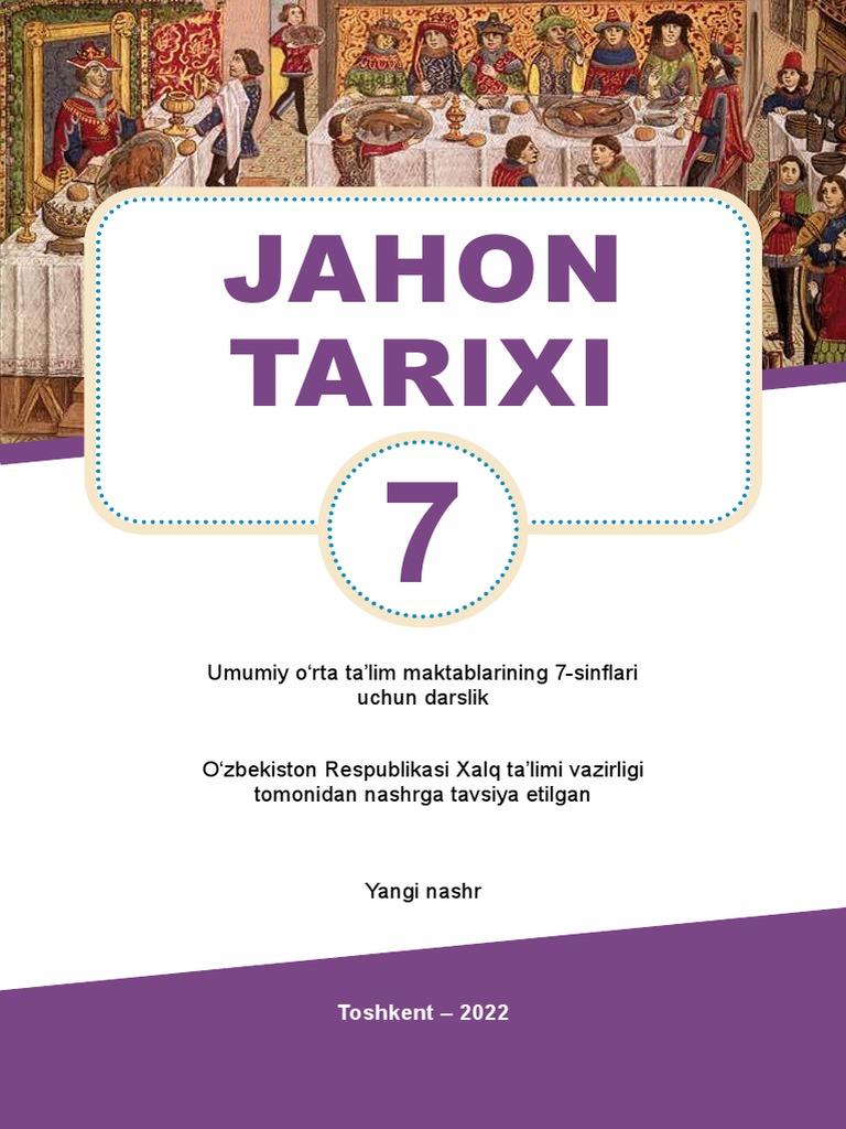 WWW - Idum.uz Jahon Tarixi 7 Uzb 2022 | PDF