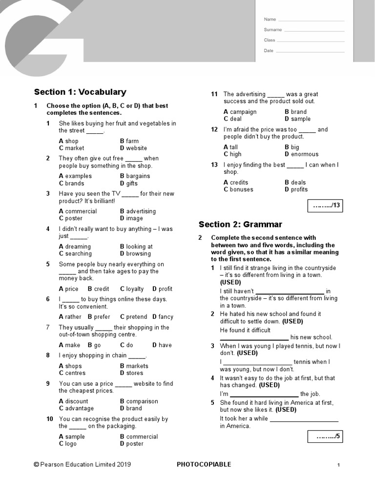 Gold B1P Pre-First NE UT05 | PDF