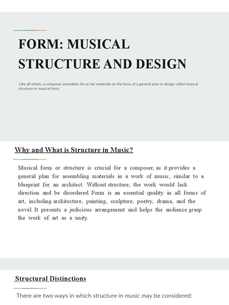Forms of Music | PDF | Mass (Liturgy) | Musical Forms