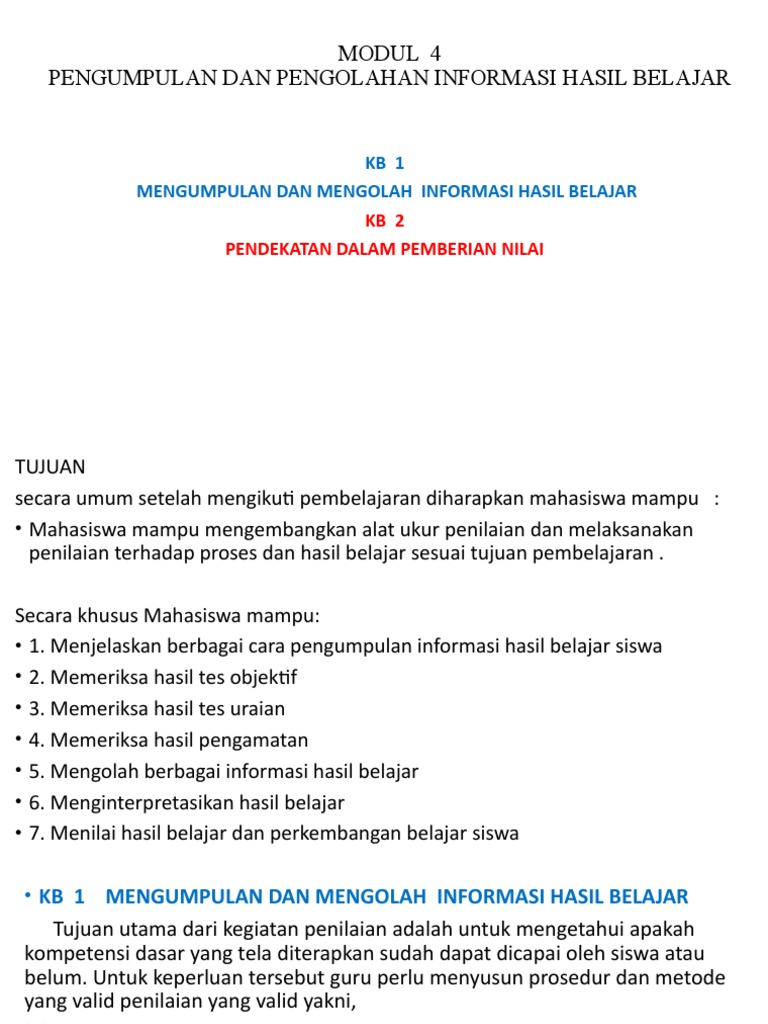 Presentasi Modul 4 | PDF | Bisnis