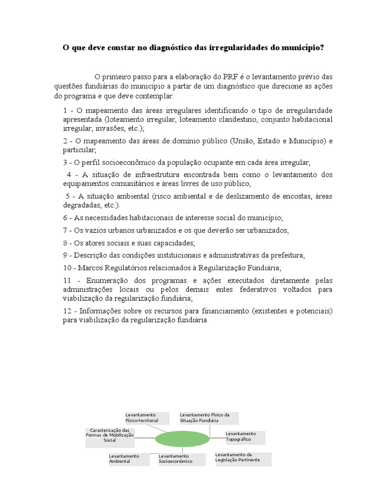 Reurb procedimentos | PDF