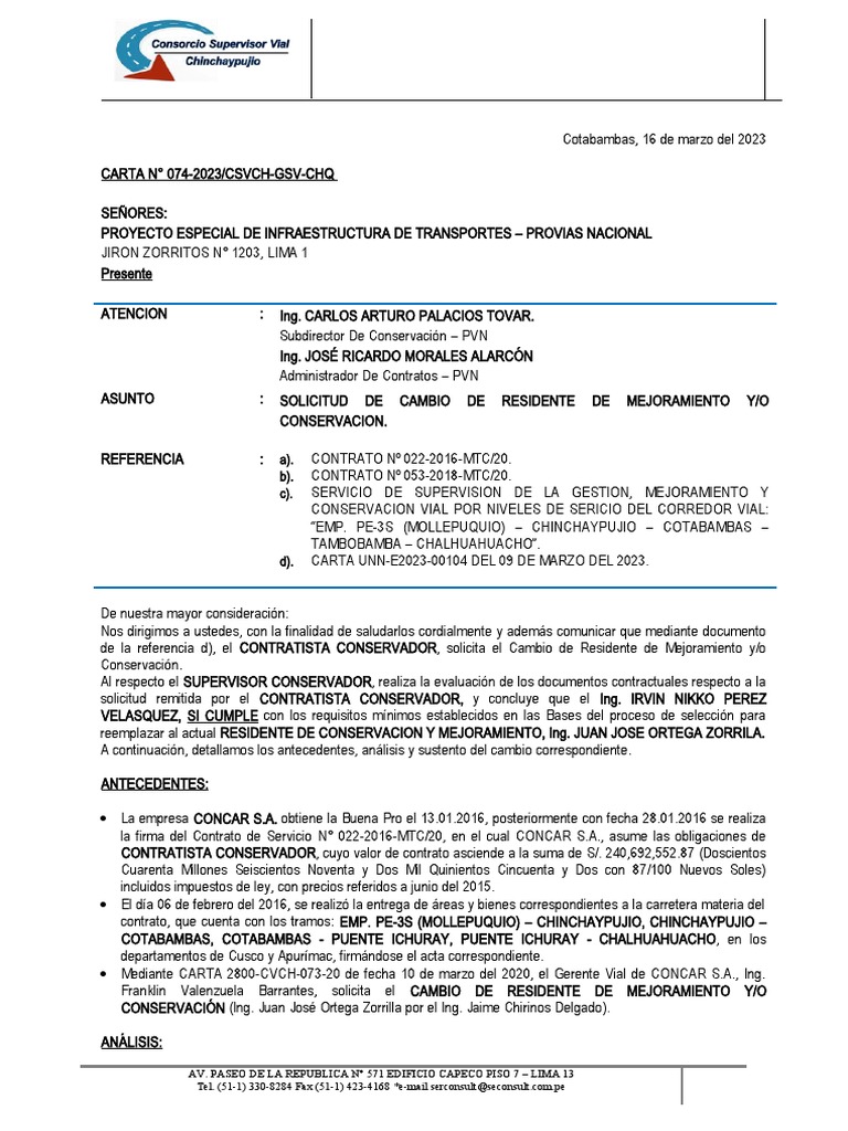 Solicitud de Cambio de Residente Vial | PDF