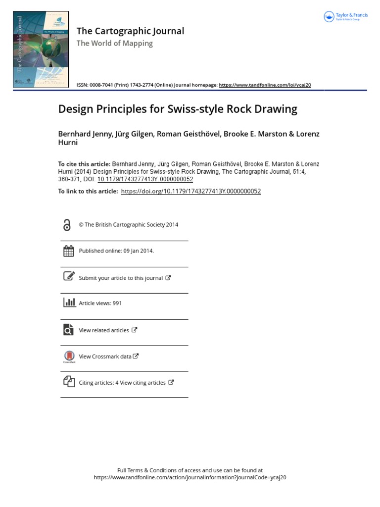 Design Principles For Swiss Style Rock Drawing | PDF | Social Science