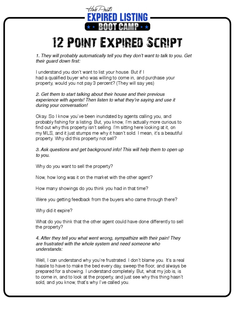 EBC 12 Point Expired Script | PDF | Law
