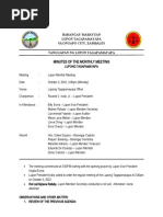 Barangay Assembly Post Activity Report Template | PDF