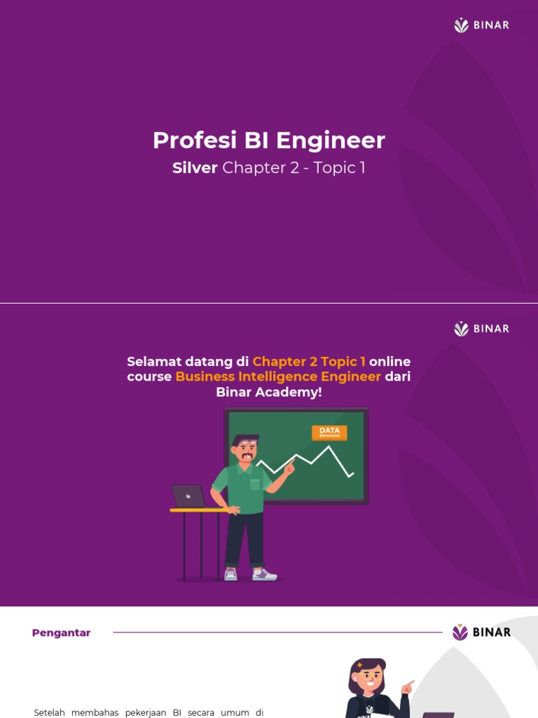 (REFINED ProA) BIE - CH 2 TOP 1 - Profesi BI Engineer | PDF