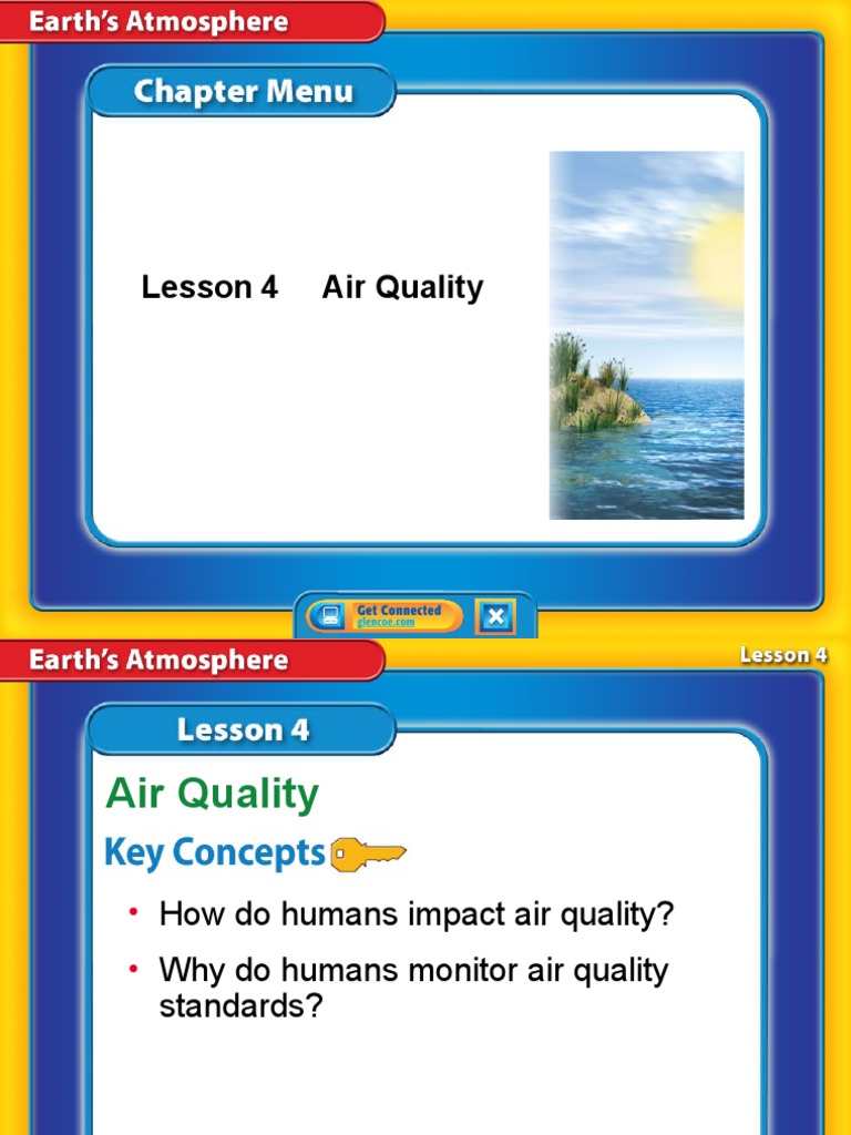 Lesson 4 - Air Quality | PDF | Air Pollution | Smog
