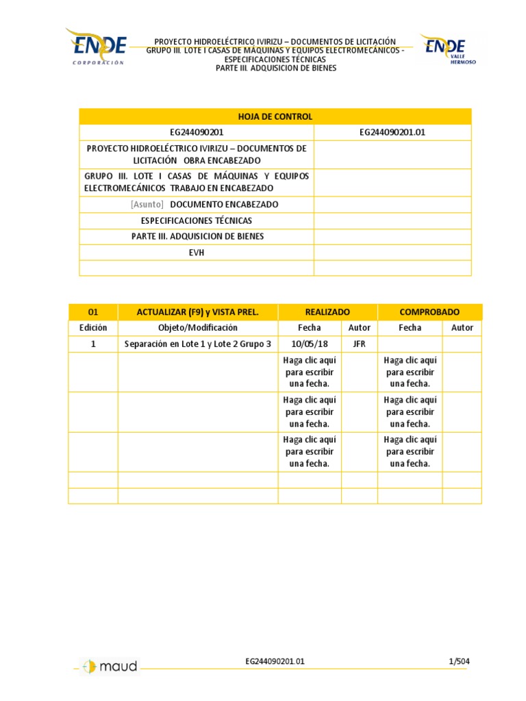 3 EG244090201.01. EETT Parte III Adquisición de Bienes | PDF | Soldadura | Construcción