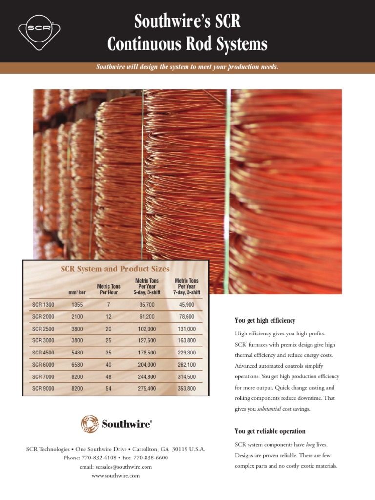 Copper Rod Systems | PDF | Materials | Physical Sciences