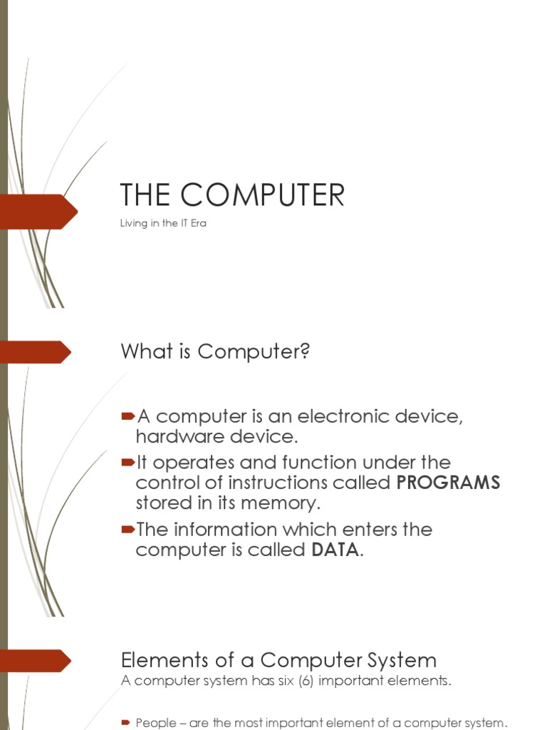 GE-EL3 Finals Reviewer | PDF | Personal Digital Assistant | Laptop