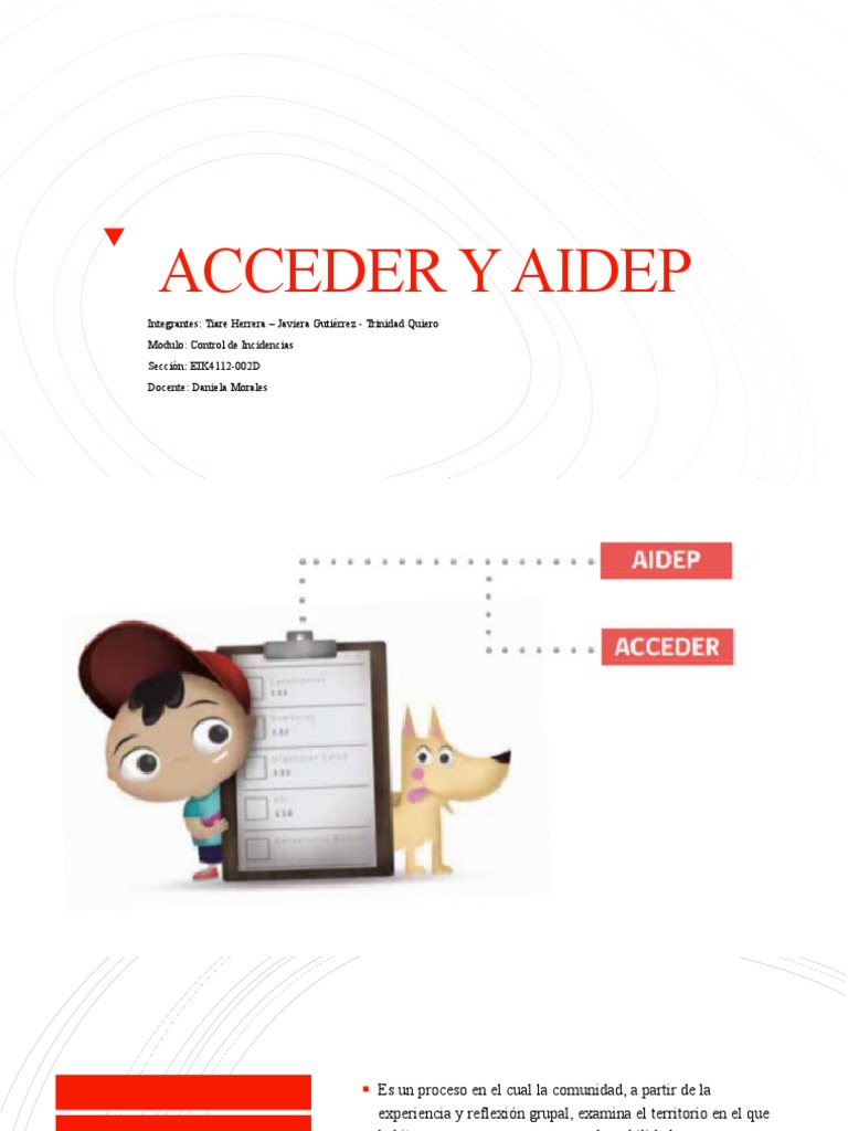 Acceder y Aidep | PDF