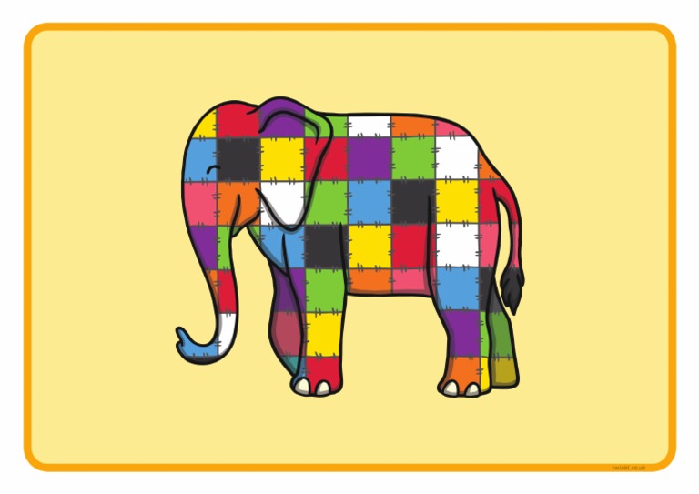 T T 1401 Colourful Elephant Playdough Mat | PDF