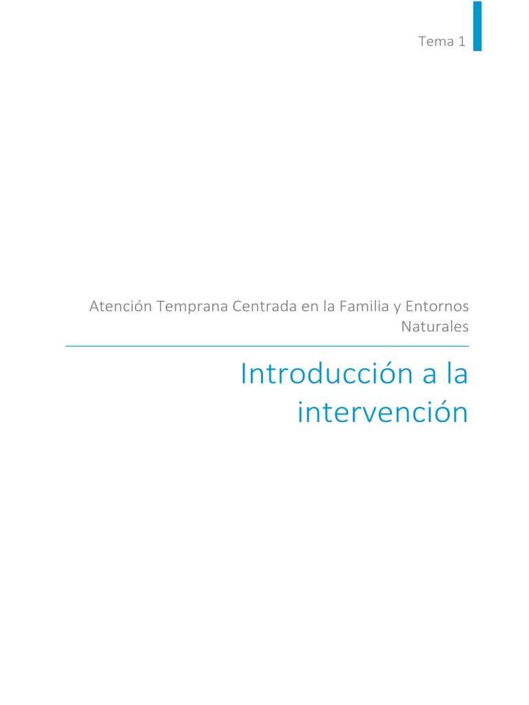 Tema 1 | PDF | Aprendizaje | Plan de estudios
