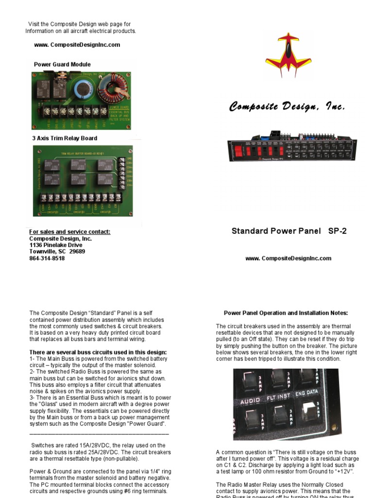 Power panelStandardManualRevA | PDF | Technology & Engineering
