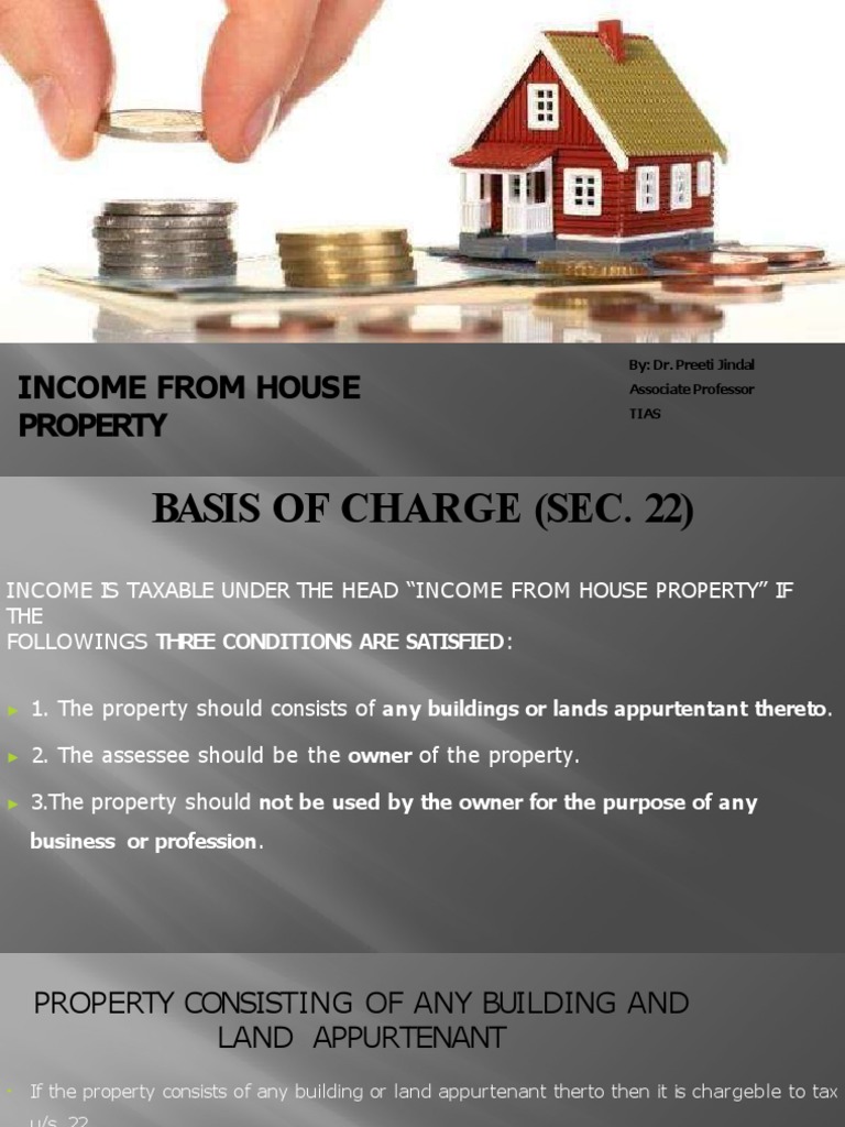 Income From House Property | PDF | Renting | Tax Deduction