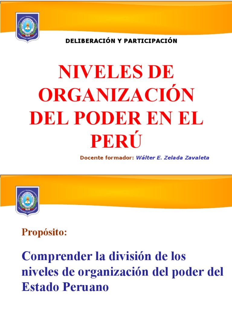 Organización Del Poder | PDF