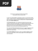 PSAL Medical Form 2024-2025 | PDF | Clinical Medicine | Diseases And ...