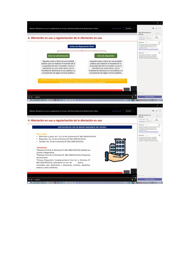 Afectacion en Uso | PDF