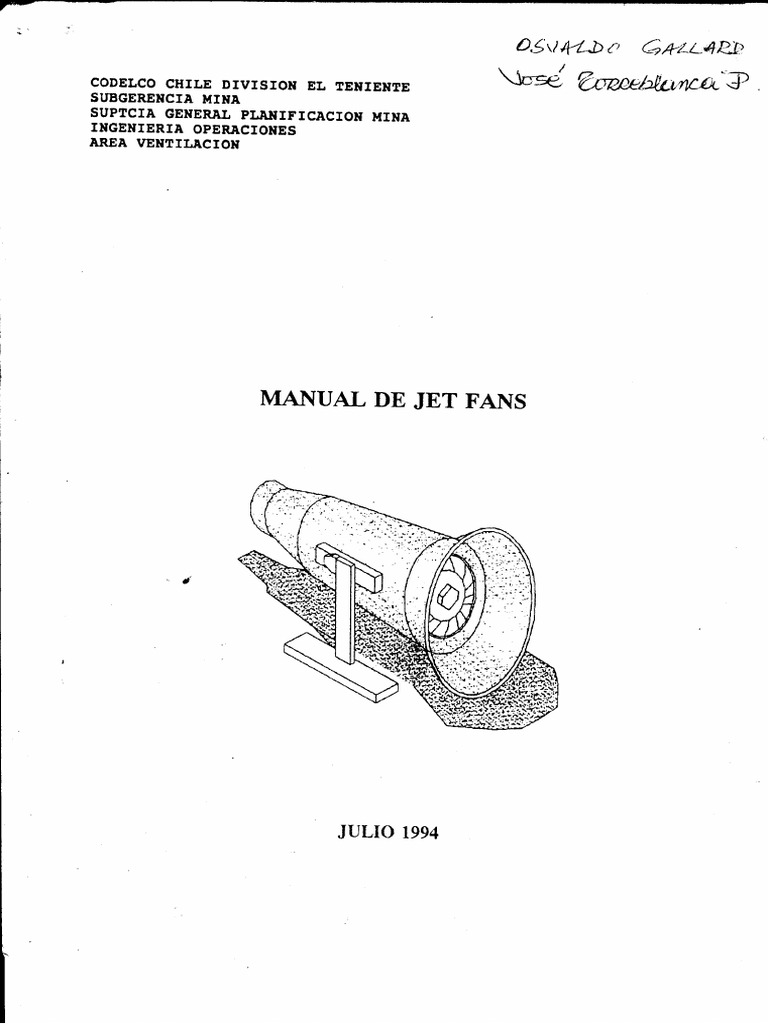 Manual Jet Fans Pdf 