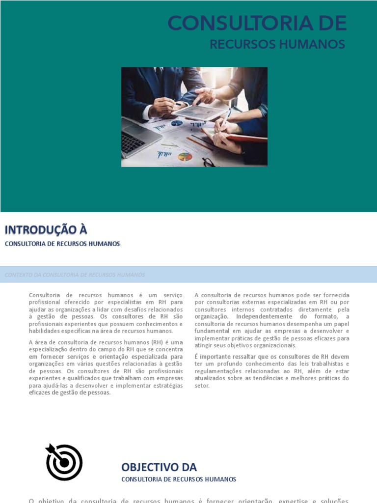 Consultoria de RH | PDF | Gestão de recursos humanos | Liderança