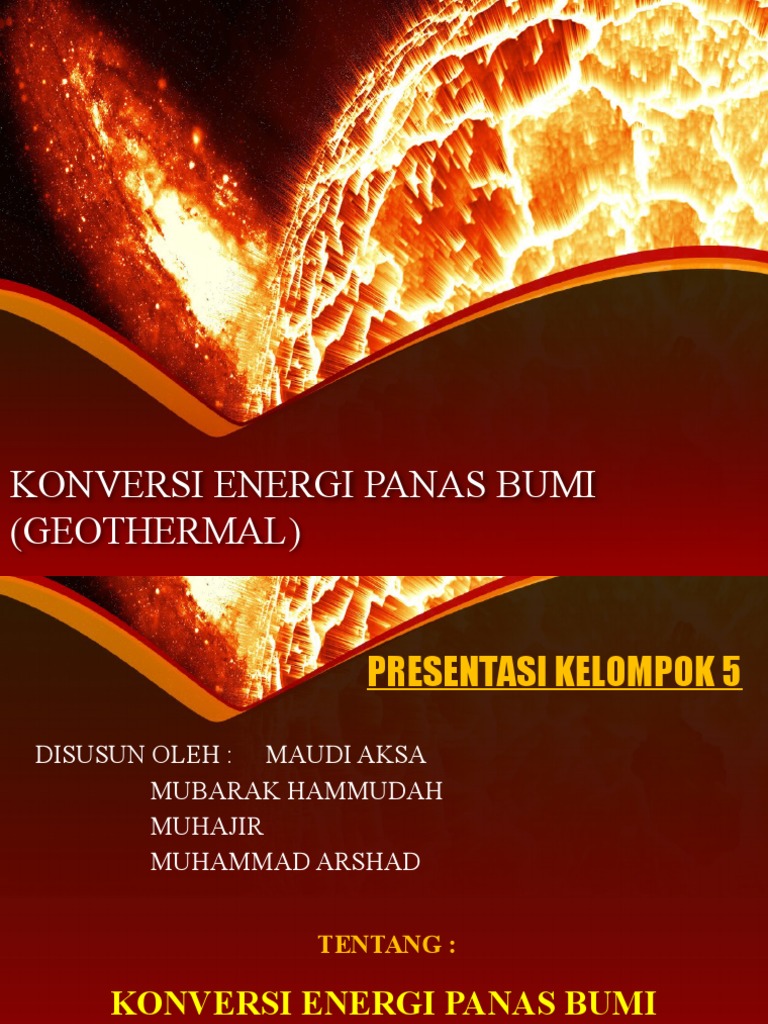 Konversi Energi Panas Bumi (Geothermal) | PDF