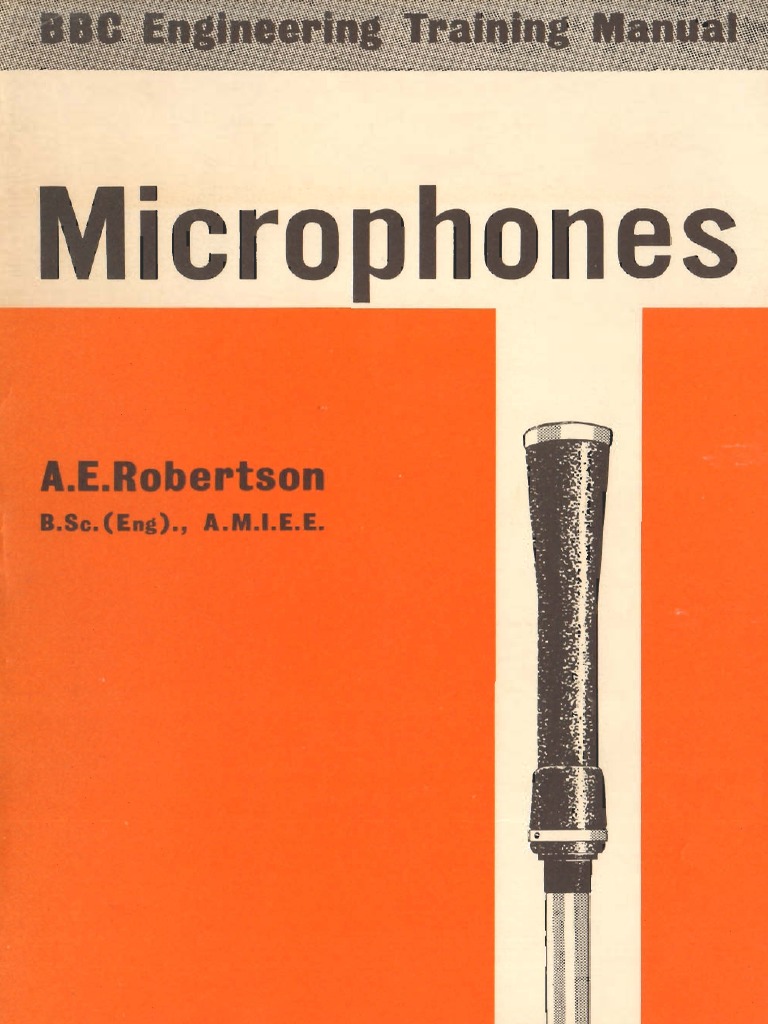 BBC Microphone Engineering Manual | PDF | Microphone | Waves