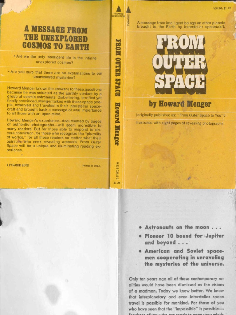 From Outer Space by Howard Menger | PDF