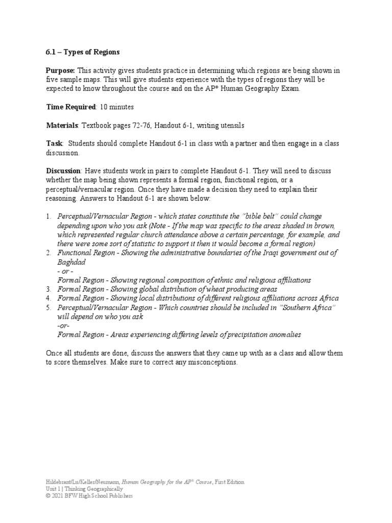 6.1 Typesofregions | PDF
