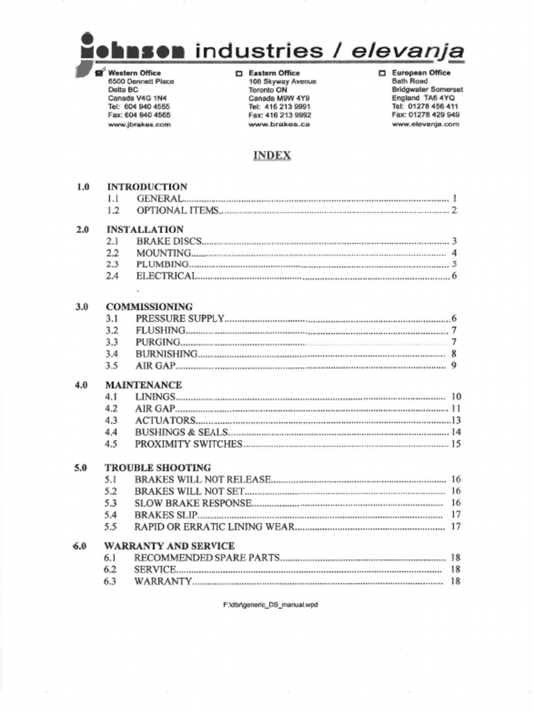 5780 Manual Hidraulico | PDF