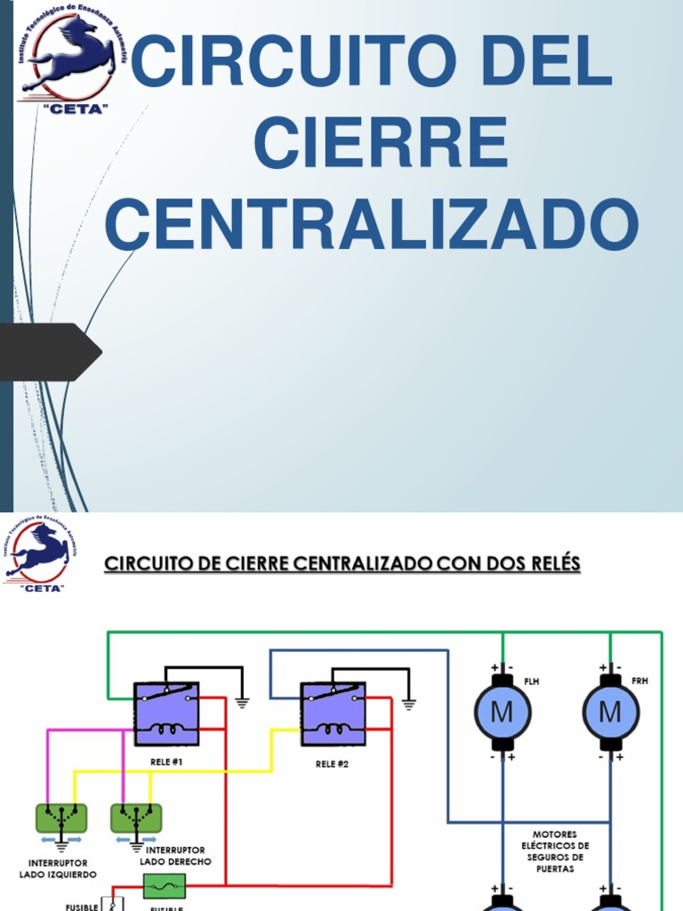 Circuito de Cierre Centralizado | PDF