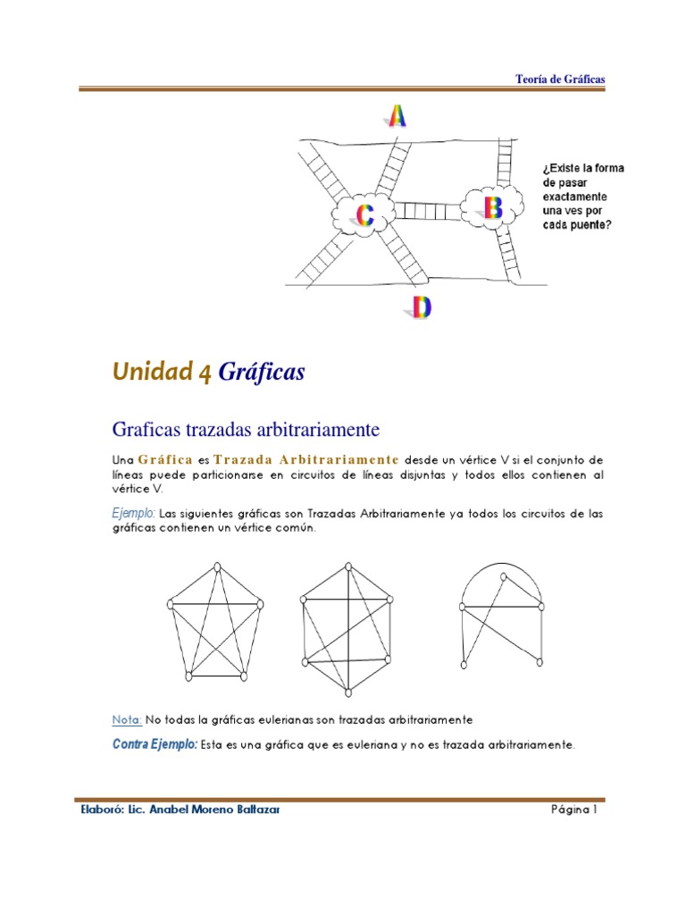 Gráficas Trazadas y Hamiltonianas | PDF | Teoría de grafos ...