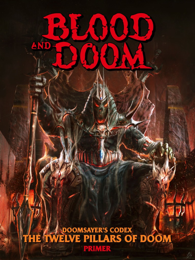 Blood and Doom Doomsayers Codex Primer The Twelve Pillars of Doom ...